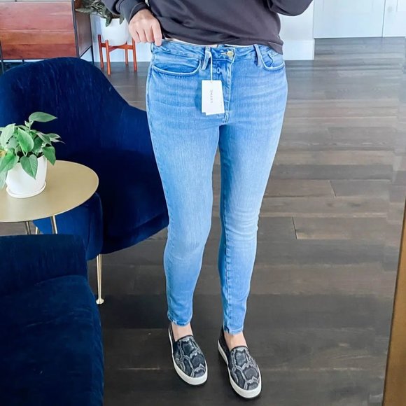 Frame Denim | Jeans | Nwt Frame Le One Mid Rise Skinny Jeans Size 2 ...